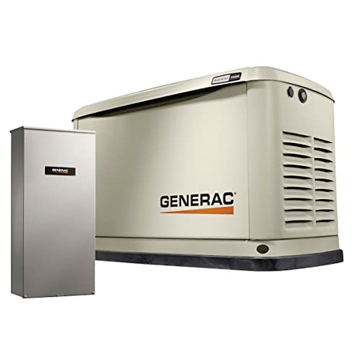 Generac 7210 24kW Air Cooled Guardian Series Home Standby Generator with 200-Amp Transfer Switch - Comprehensive Protection - Smart Controls - Versatile Power - Wi-Fi Connectivity - Real-Time Updates