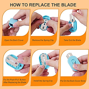 Xlajiao Magnetic Bread Lame Dough Scoring Tool, Professional Extractable Sourdough Scoring Tool, for Sourdough Bread Making & Bread Baking Tools, Sourdough Starter Kit, Included 5 Razor Blades