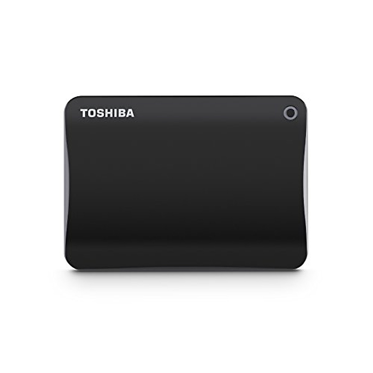 Toshiba Canvio Connect II 1TB Portable Hard Drive, Black (HDTC810XK3A1)