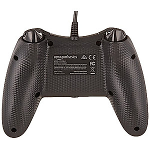 Amazon Basics Xbox One Wired Controller - 9.8 Foot USB Cable, Black, Version 2