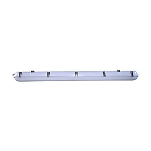 Satco (65-821 40 Watts, 4 Foot; Vapor Tight Linear Fixture; Cct & Wattage Selectable Ip65 and Ik08 Rated; 0-10V Dimming for Commercial Use Warm to Cool White 4' Linear Vapor Tight (1 Pack)