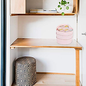 Cabilock Clothes Drawer 3Pcs Underwear Organizer Box with Lids Heart Shaped Closet Dresser Drawer Dividers Containers Stackable for Socks Bras Scarves Clothes Storage Bag