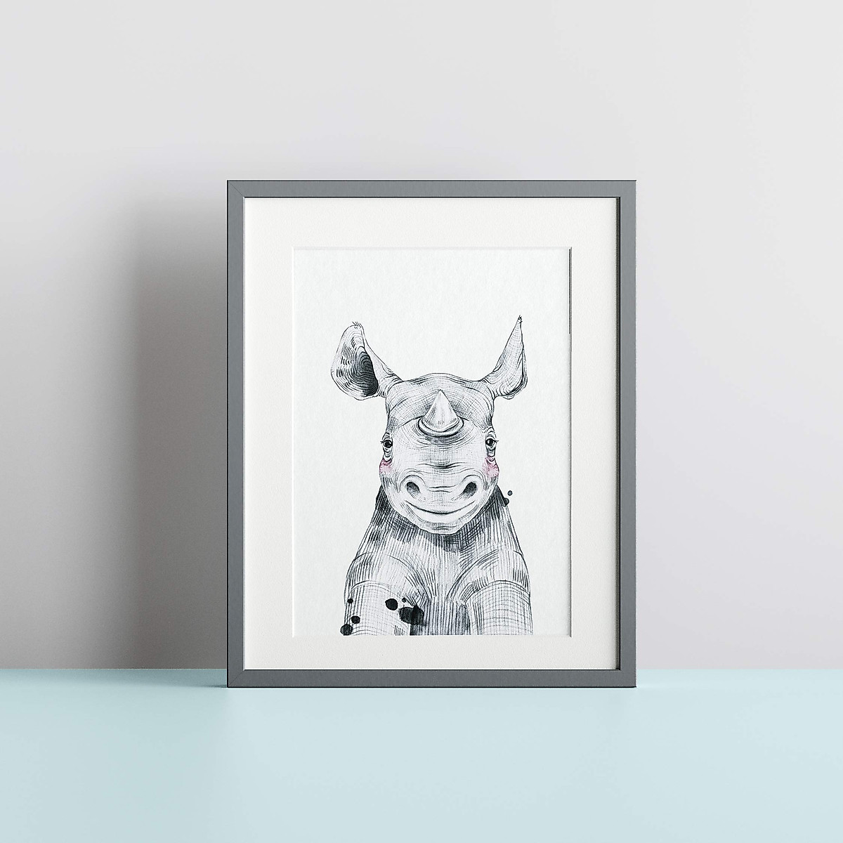 Generic Cotton Paperie Black and White Safari Nursery Decor Animals Prints Set of 6 (Unframed) Nursery Wall Decor Art (8x10),safari-babies-5-4/0