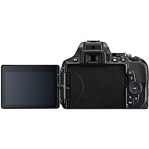 Nikon D5600 Digital SLR Camera & 18-55mm VR DX AF-P Lens - (Renewed)