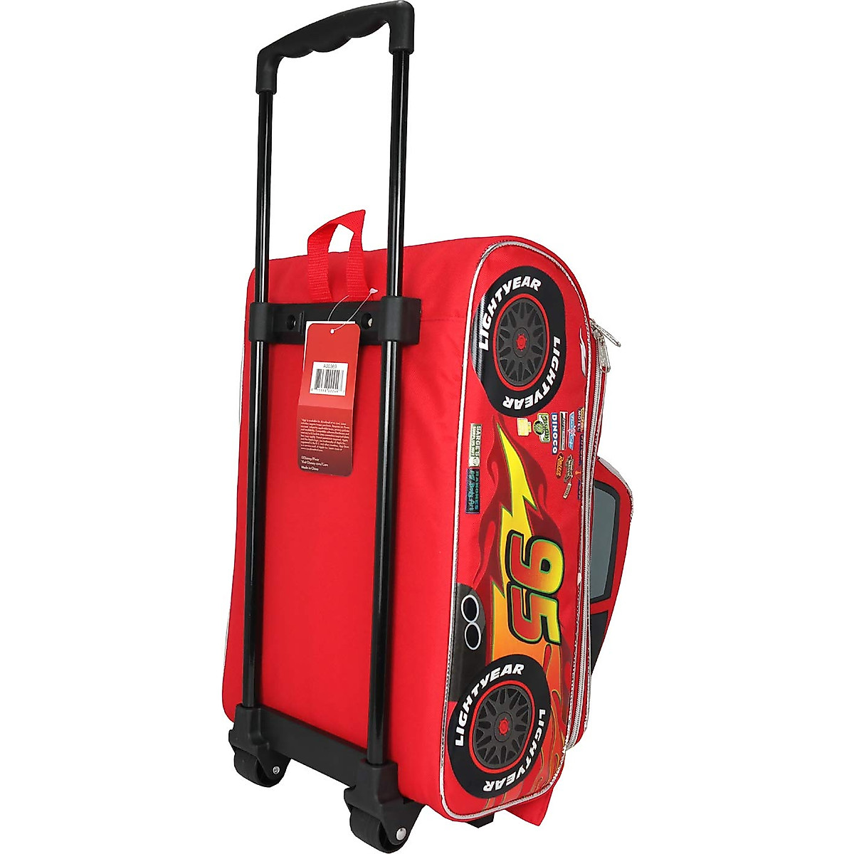 Pixar Cars 17 inches Lightning McQueen Shape Luggage