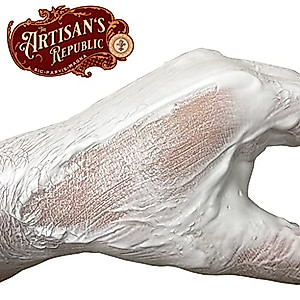 The Artisan's Republic - Hand Made Sandalwood Shaving Cream for Men | Beard Care | Anti Razor Burn and Irritation | Shaving Gift | Coconut and Apricot Oil (Sandalwood)