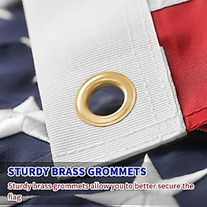 American Flag,3x5 American Flag Outdoor Heavy Duty Made In Usa,American Flags For Outside 3x5, Built For Outdoor Use,The Best Us Outdoor Flags(100% Made In Usa)