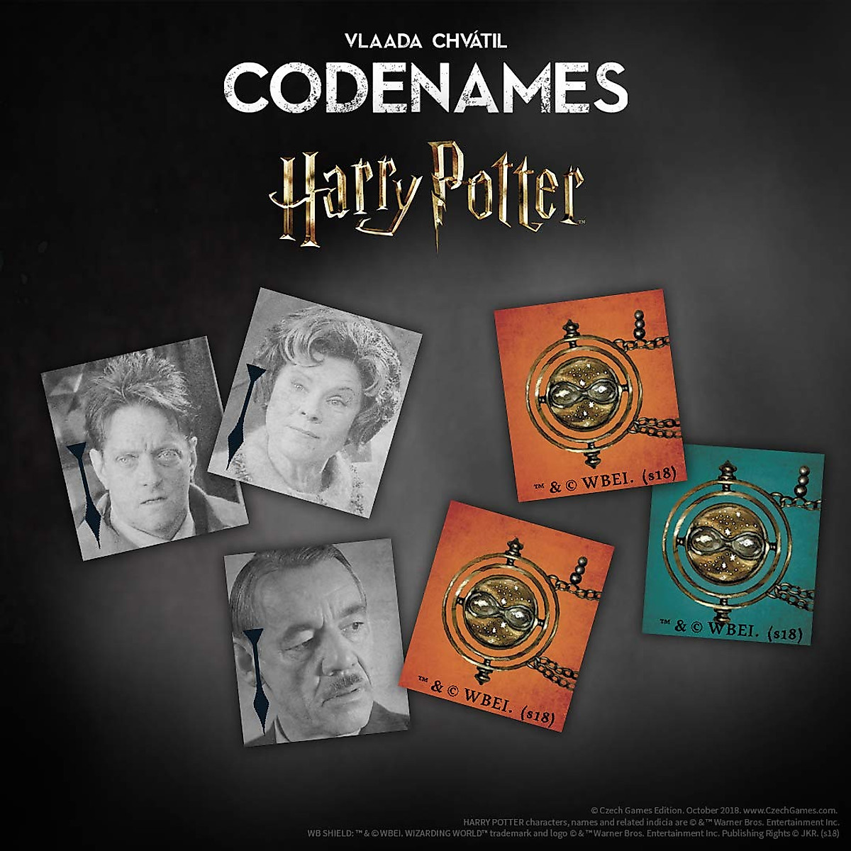 CODENAMES: Board Game , Based on Harry Potter Films , Officially Licensed Merchandise
