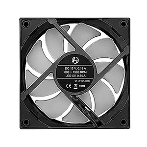 Lian Li ST120-3B Black 3 Pack, ARGB 120mm LED PWM, with Fan Controller