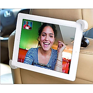 Holder Car Headrest Mount Compatible with Amazon Fire 7 Kids (2022 Release),HD 8 (2022 Release),(2020 Release),(2018 Release),(2016 Release) - Seat Back Cradle Swivel Tablet Dock