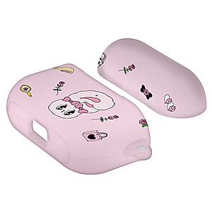 Esther Bunny Compatible with AirPods Pro Case Key Holder Hard PC Shell Strap Hole Cover - Esther Bunny Item