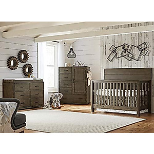 Westwood Design Dovetail 4 in 1 Convertible Crib Graphite brown