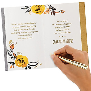 Hallmark Anniversary Card for Couple (Loving Wishes)