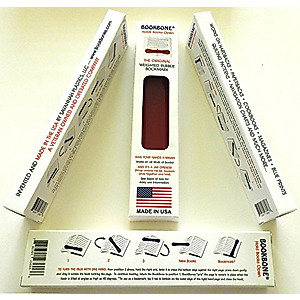 BookBone (TM) - Made in The USA - The Original Weighted Rubber Bookmark - Printed with - Quit Bugging Me… I'm Reading! - Holds Books Open