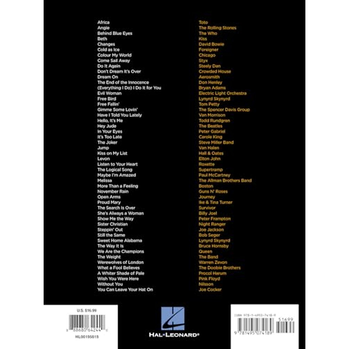 First 50 Classic Rock Songs You Should Play on Piano