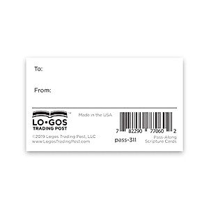 God Cares for You, Matthew 6:30, Bulk Pack of 25 Affirmation Scripture Cards for Kids, Pass it On Christian Bible Verse Cards for Sunday School, Childrens Church, & Youth Group Ministry