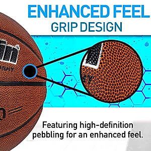 Franklin Sports 5000 Official Size 29.5" Basketball - Tan/Black