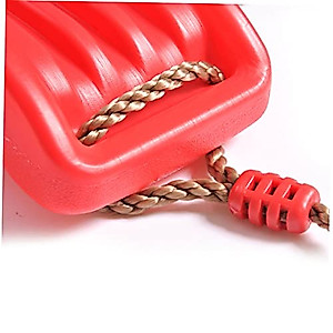 ibasenice 1pc Indoor Swing for Kids Toddler Toys Outdoor Baby Swing Indoor Swing with Rope Tree Swings for Kids Tree Swing Set Children's Swing Seat Swing Seat with Rope Mixed Board Heavy