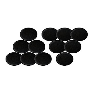 Amazinpure 6.7" 12 Pack Charcoal Filters for Kitchen Compost Bin Replacement Filter Countertop Home Bucket Refill Sets Round Extra Thick Odor Eliminator Compatible with Utopia Epica ENLOY Ruisita