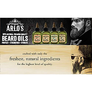 Arlo's Beard Oil with Coconut Oil 2.5 ounce (Pack of 2)