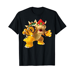 Super Mario Bowser 3D Poster T-Shirt