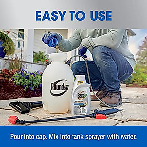 Roundup Dual Action Weed & Grass Killer Plus 4 Month Preventer Concentrate, 32 fl. oz.