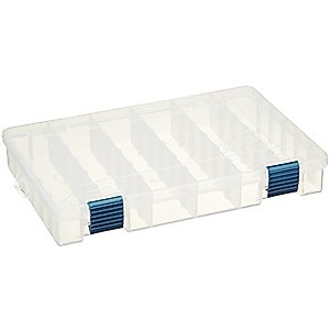 Plano Tackle 4 Pack of Size 3600 Stowaways with Adjustable Dividers, 4 Pack, Fishing Tackle Storage, Premium Tackle Storage