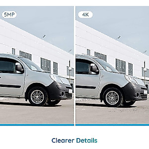 REOLINK 4K PoE Outdoor Security Camera, 3X Optical Zoom, Human/Vehicle Detection, Smart Alerts and Playback,Time Lapse,Work with Google Assistant, 24/7 Audio Recording, RLC-820A Bundle with RLC-822A