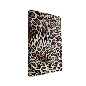 Allwon Magnetic Makeup Palette Leopard Empty Makeup Palette for Eyeshadow Lipstick Blush Powder