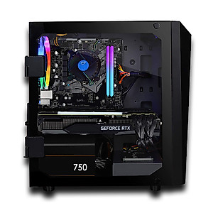 CLX Set VR-Ready Gaming Desktop - Intel Core i7 10700 2.9GHz 8-Core Processor, 16GB DDR4 Memory, GeForce RTX 3060 Ti 8GB GDDR6 Graphics, 240GB SSD, 2TB HDD, WiFi, Windows 11 Home 64-bit, Black