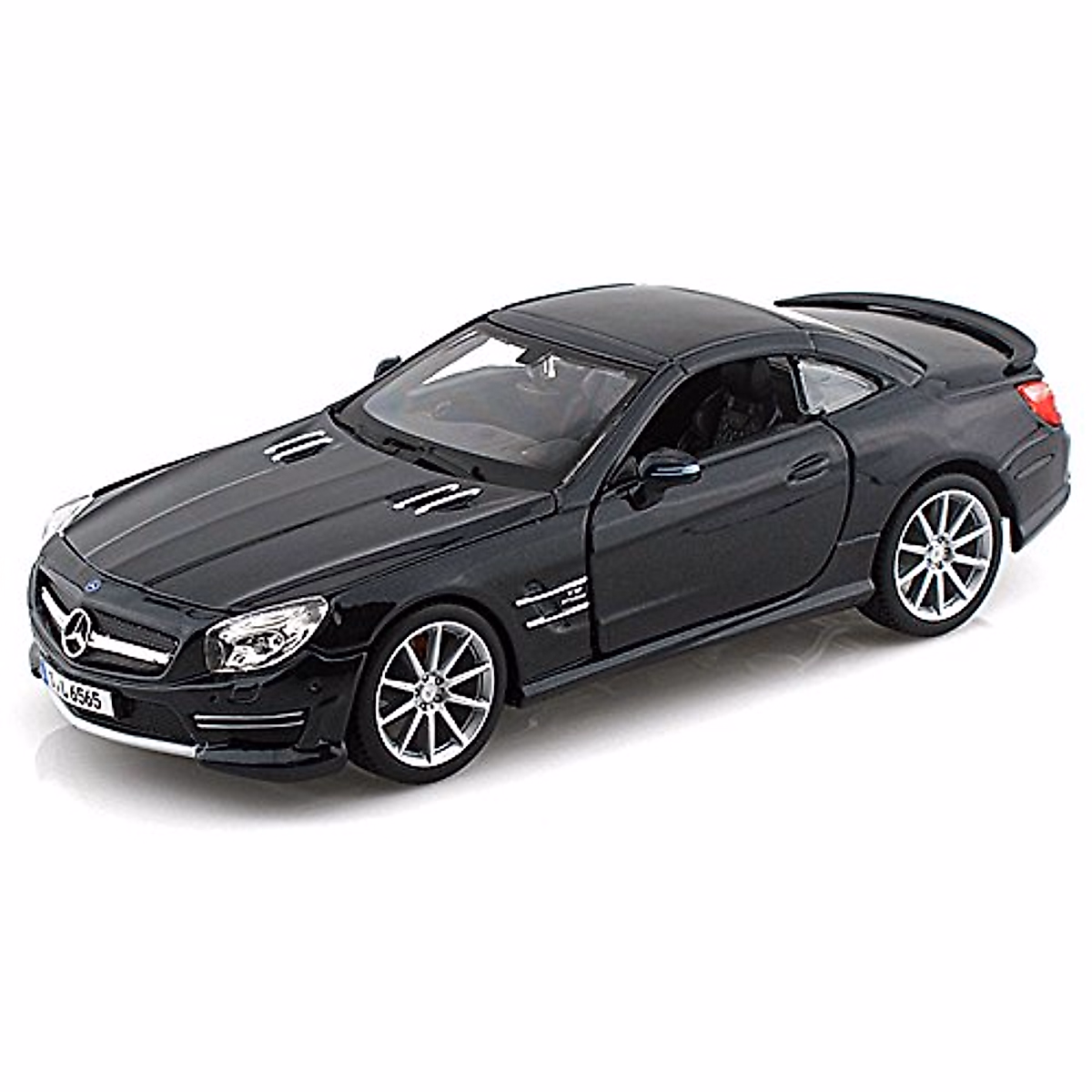 Bburago Mercedes-Benz SL65 AMG, Black 21066 - 1/24 scale Diecast Model Toy Car