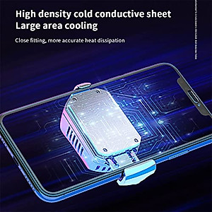 JYXDKD Mobile Phone Radiator For Universal Phone Cooler Game Cooling Controller Portable Fan Holder Heat Sink