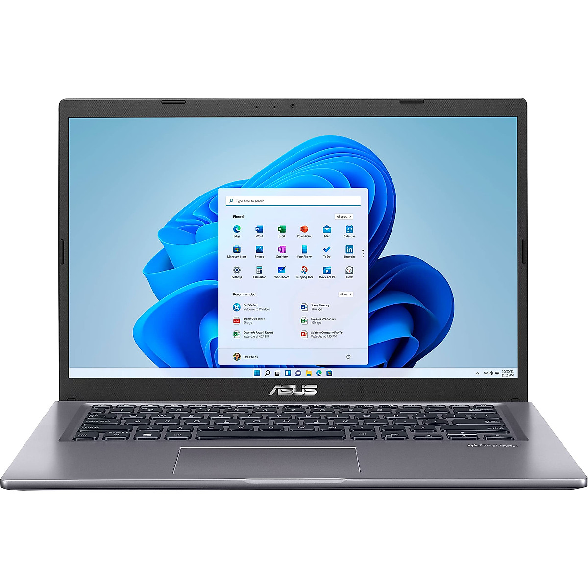 2022 Newest ASUS Vivobook 14 Thin and Light Laptop 14.0" 60Hz HD LED Backlit Display (AMD Ryzen 3 3250U 2-Core, 8GB RAM, 128GB SSD, AMD Radeon, WiFi 5, BT 5, Webcam, Win 11 Home S-Mode) with Hub
