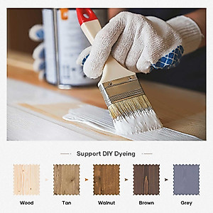 ROYMELO 30x84 inch Sliding Barn Wood Door Slab with 5ft Hardware Kit, Requires Simple DIY Assembly