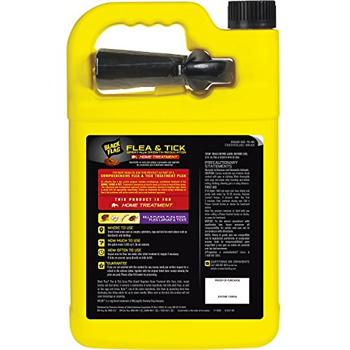 Black Flag 11093 B00PVN1ST8 Extreme Flea Killer Plus Growth Regulator RTU, 1-gal, 128 Oz