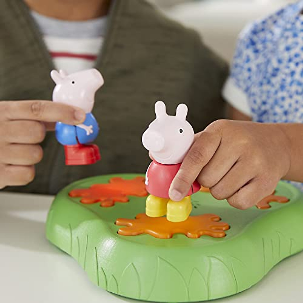 Hasbro Gaming Peppa Pig Muddy Puddle Champion Board Game for Kids Ages 3 and Up, Preschool Game for 1-2 Players