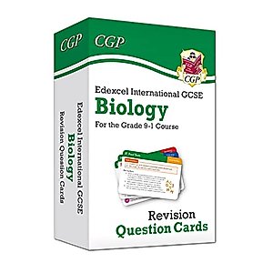 New Grade 9-1 Edexcel International GCSE Biology: Revision Question Cards (CGP IGCSE 9-1 Revision)