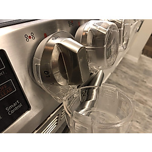 Old Large Child Safety Stove Knob Covers (Set of 6)