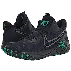 Nike Men's KD Trey 5 IX Basketball Sneakers, Obsidian/Cool Grey-Black, 10 M US