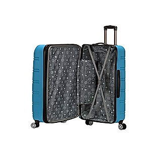 Rockland Melbourne Hardside Expandable Spinner Wheel Luggage, Turquoise, 2-Piece Set (20/28)