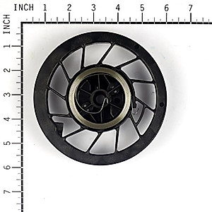 Briggs & Stratton 498144 Recoil Pulley with Spring for Quantum Engines, 5 HP Horizontal and 6 HP Intek Engines