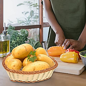 HANABASS 2pcs Decorative Storage Basket Home Sundries Organizing Basket Heart Shaped Storage Basket