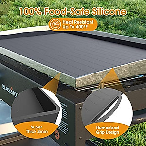 36" Silicone Griddle Mat for Blackstone, Heavy Duty Griddle Mat Fit Blackstone 36 Inch Flat Top Gas Grill Griddle, Protective Top Covers for Blackstone Protector Outdoor