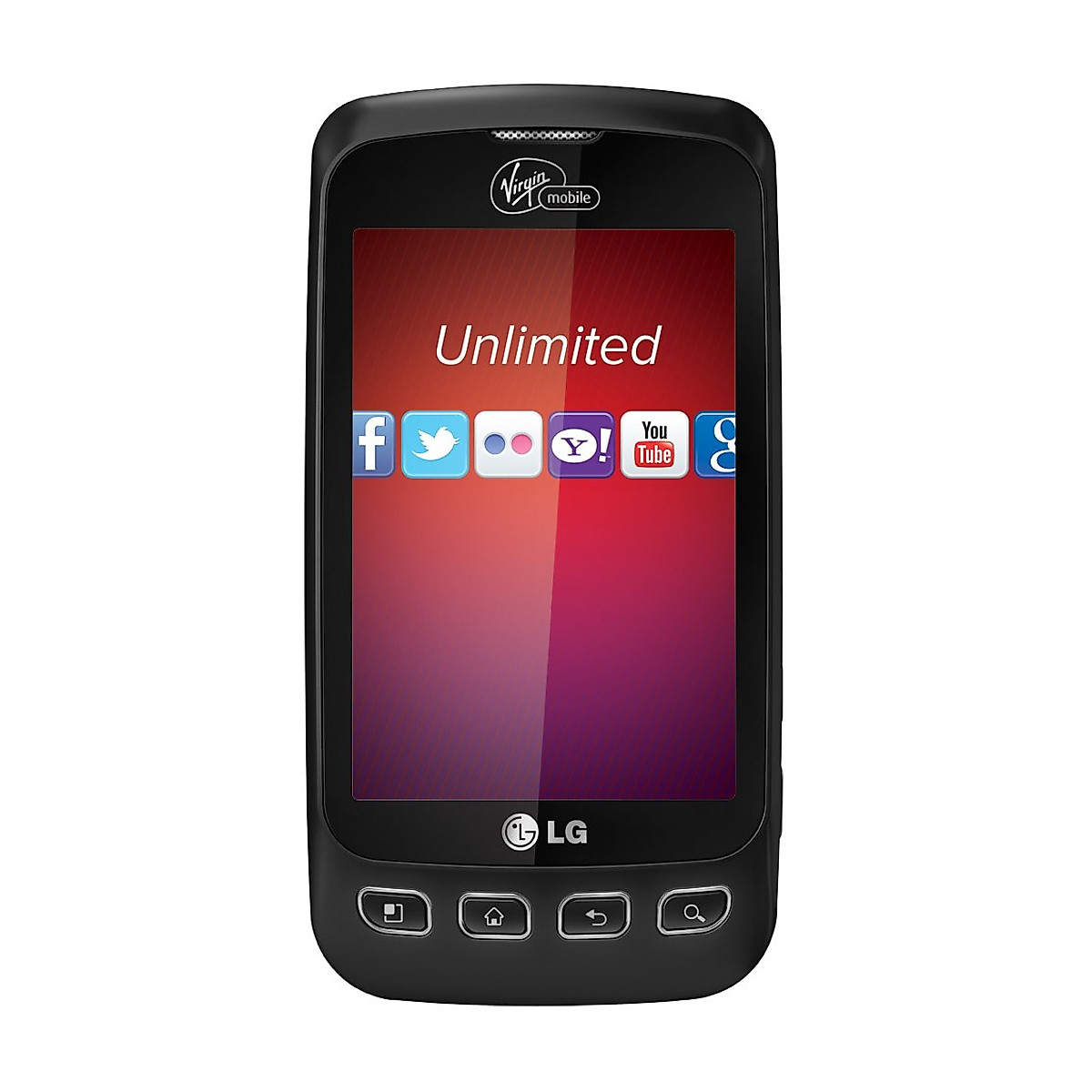 LG Optimus V Prepaid Android Phone (Virgin Mobile)
