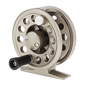 OriGlam Fly Fishing Reel Fishing Wheel, Fly Ice Fishing Reel Spinning Fishing Reels, Powerful Lightweight Spinning Reels for Freshwater Saltwater (Grey)