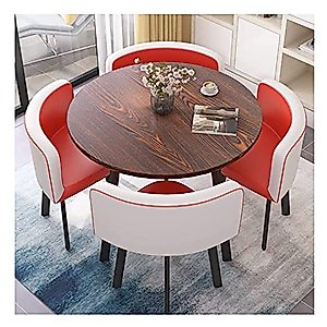 Office Business Hotel Lobby Dining Table Set, Office Table and Chair Set Hotel Reception Lounge Coffee Table and Chair Set Hotel Reception Business Meetings Meeting Room Casual and Simple 1 Table and