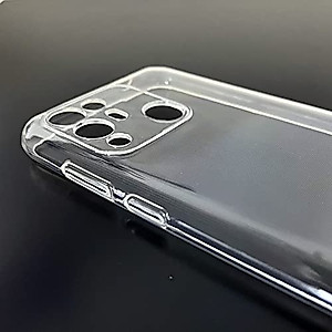 Ytaland for Blackview A55 Pro case, Crystal Clear Soft Silicone Shockproof TPU Transparent Bumper Protective Phone Case Cover