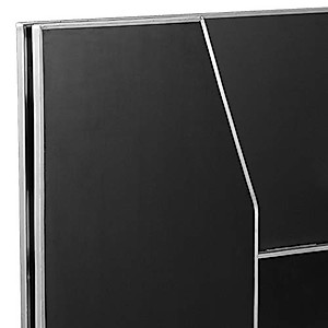 Flash Furniture 4' Black Laminate Foldable Bar