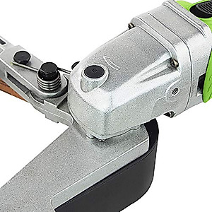 EQCOTWEA 110V Stainless Steel Pipe Tube Polisher, Portable Belt Sander with 40x760mm Belt, Adjustable Speeds Round Pipe Drawing Machine