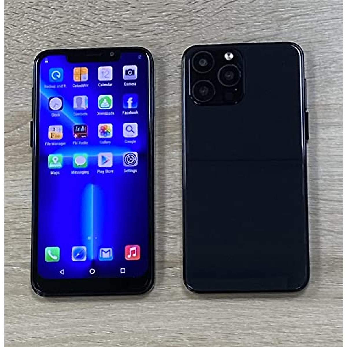 ZSDDZZY 6.11in Screen，E88，Android Smartphone ，Dual SIM Card，1G RAM 16G ROM，Only Supports Dual SIM Card Frequency Band of 3GWCDMA ：850/2100MHZ，Unlocked Cell Phone(Black